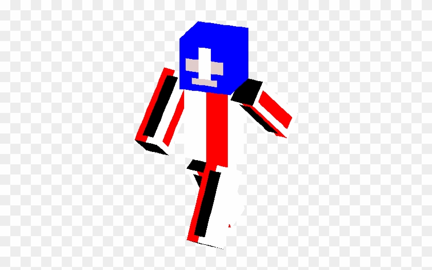Texas Flag Skin - Minecraft - Full Size PNG Clipart Images Download