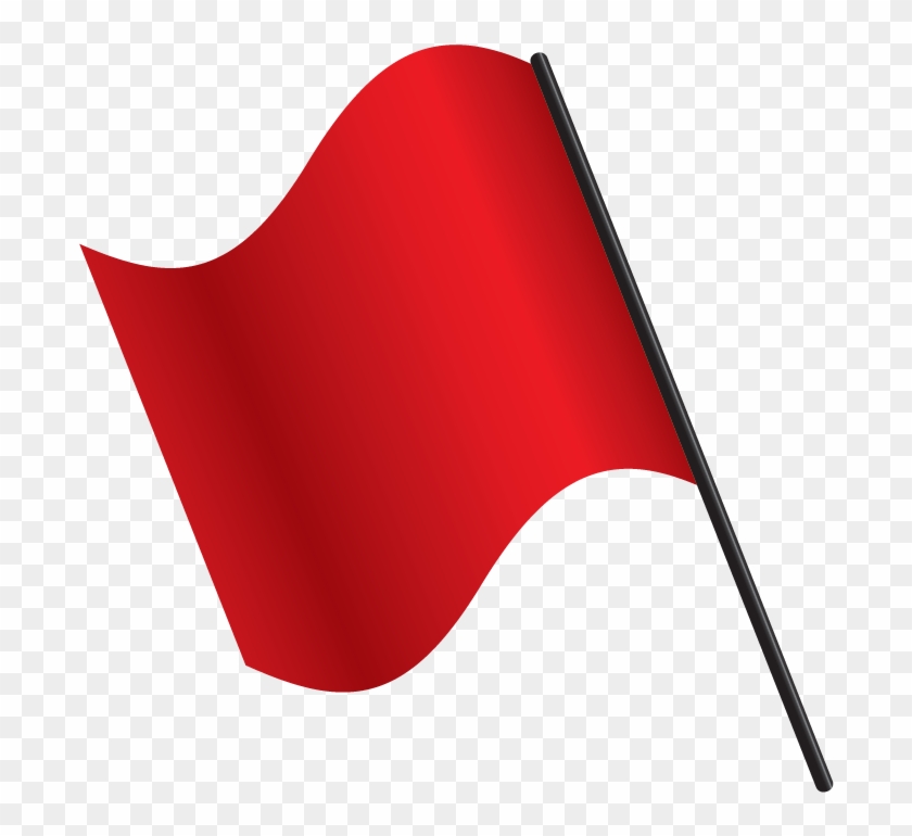 Red Flag - Stop - Red Flag Png - Full Size PNG Clipart Images Download