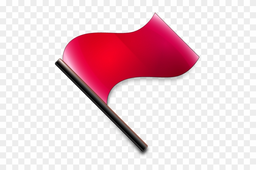 Little Red Flag Symbol Icon - Little Red Flag Symbol Icon - Free ...