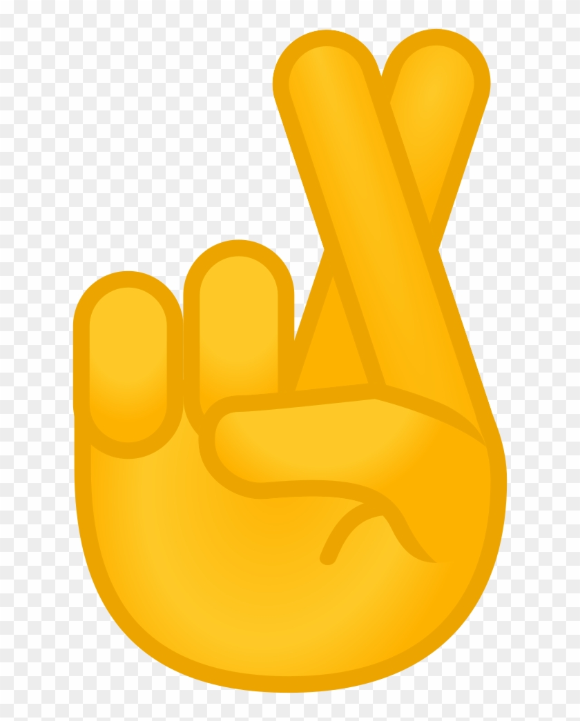 Crossed Fingers Icon - Emoji Doigt Croisé - Full Size PNG Clipart ...