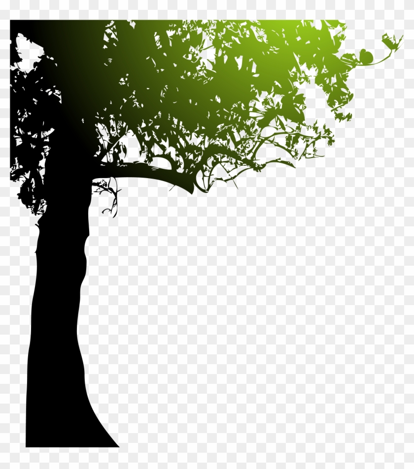 Silhouette Royalty-free Tree - Silhouette Royalty-free Tree - Free ...