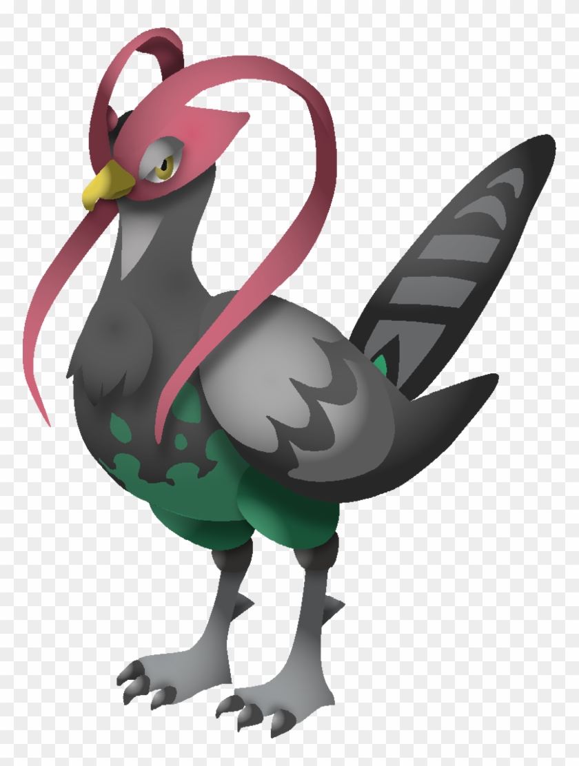 Unfezant Custom Artwork V1 - Flying Type Pokemon Unova - Full Size PNG ...