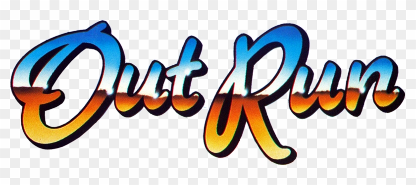 Out Run Alternate Logo By Ringostarr39 - Outrun Logo Png - Full Size ...