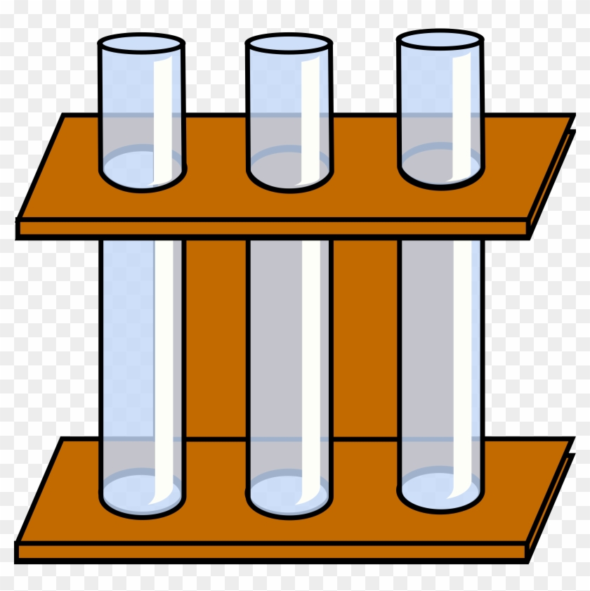 Tubes - Test Tube And Rack - Full Size PNG Clipart Images Download