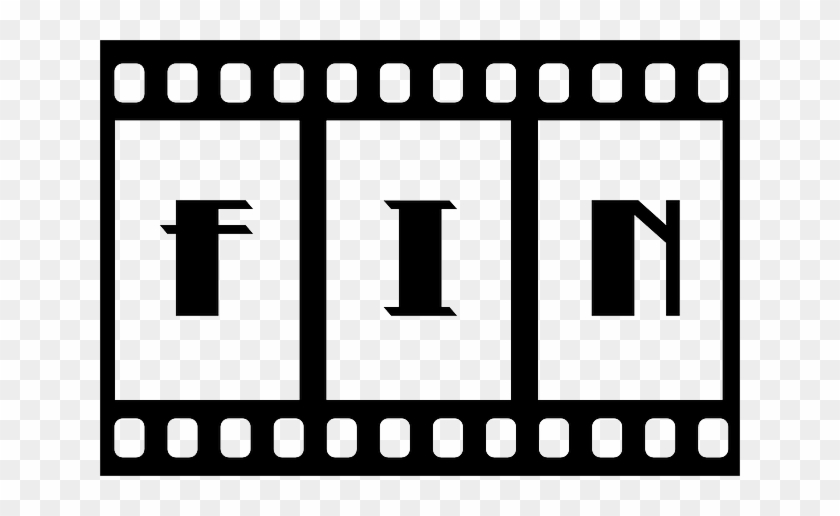 End, Film, Filmstrip, Slide, Motion Picture, Movie - Queen Duvet Cover ...