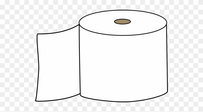 Toilet Paper - Toilet Paper Black And White - Full Size PNG Clipart ...