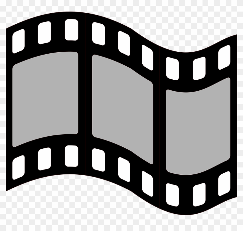 Film Movie Graphic Symbol Strip Cinema Retro - Film Frames Png - Full ...