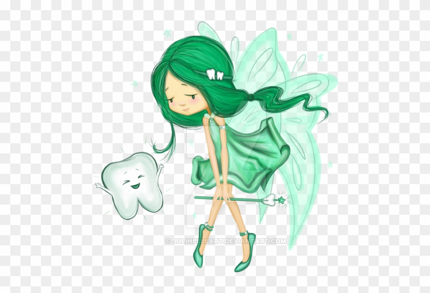 Tooth Fairy By Julihelleart - Tooth Fairy - Full Size PNG Clipart ...