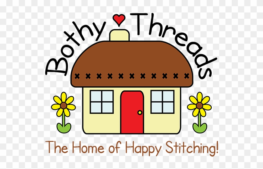 The Home Of Happy Stitching - Bothy Threads Logo - Full Size PNG ...