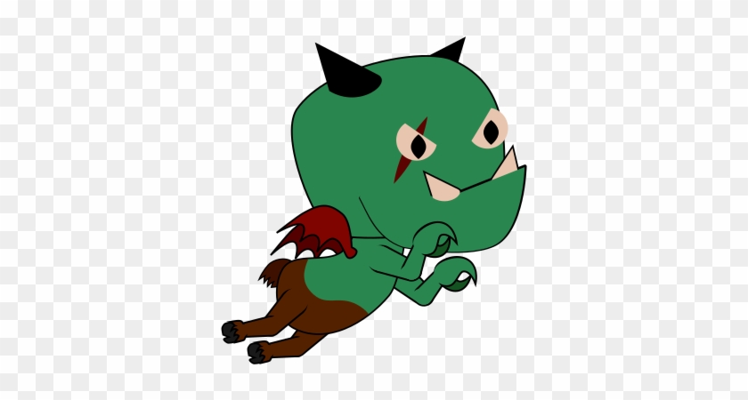 Skratch The Imp - Cartoon - Full Size PNG Clipart Images Download