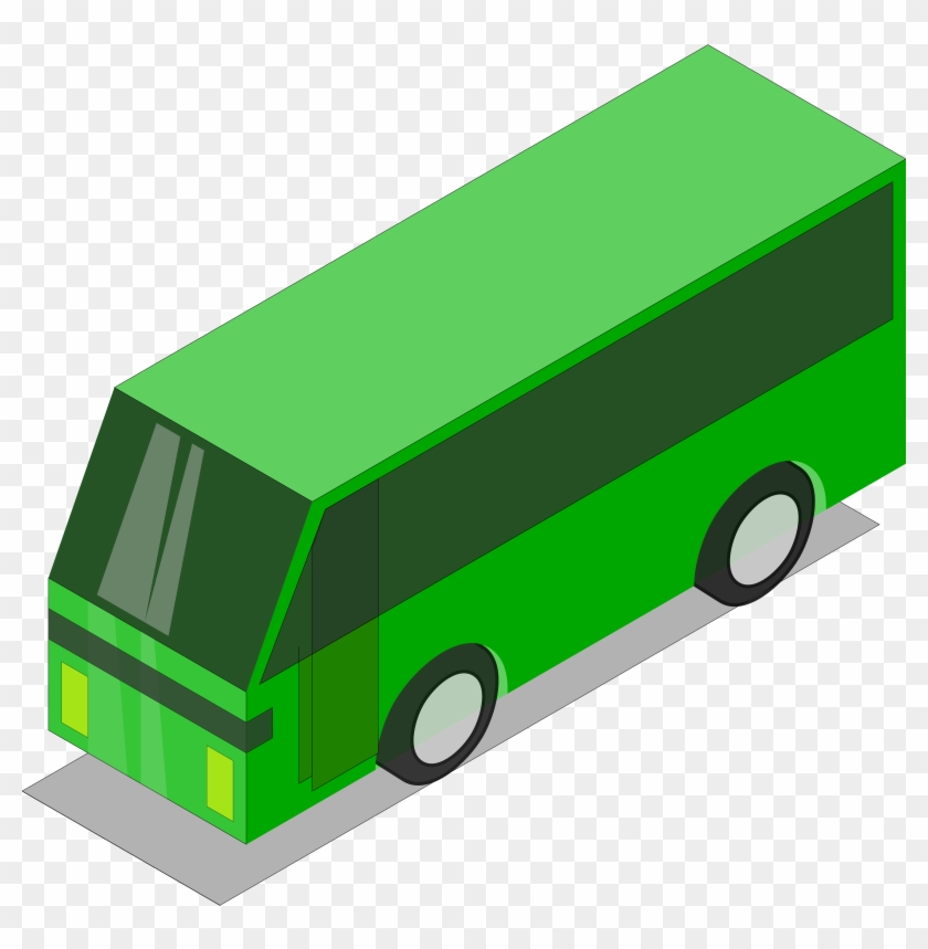 Clipart - Green Bus - Clipart - Green Bus - Free Transparent PNG ...