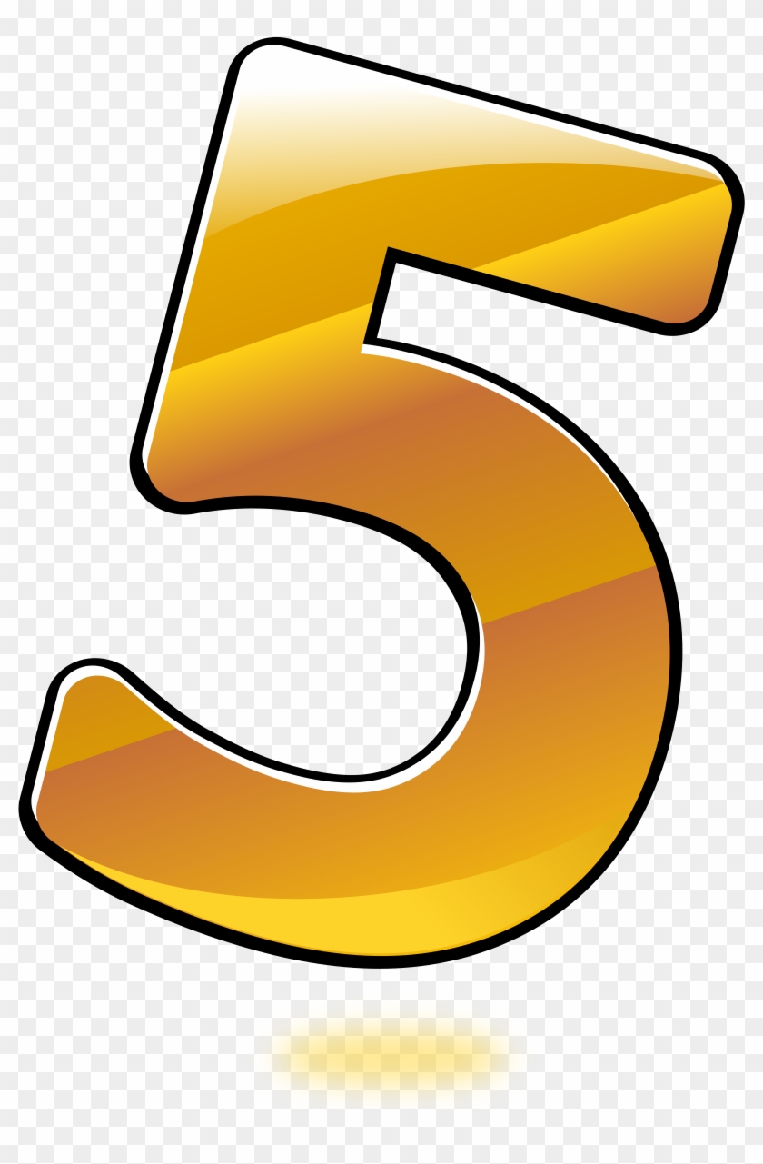 Big Image - Number 5 Clipart Transparent - Full Size PNG Clipart Images ...