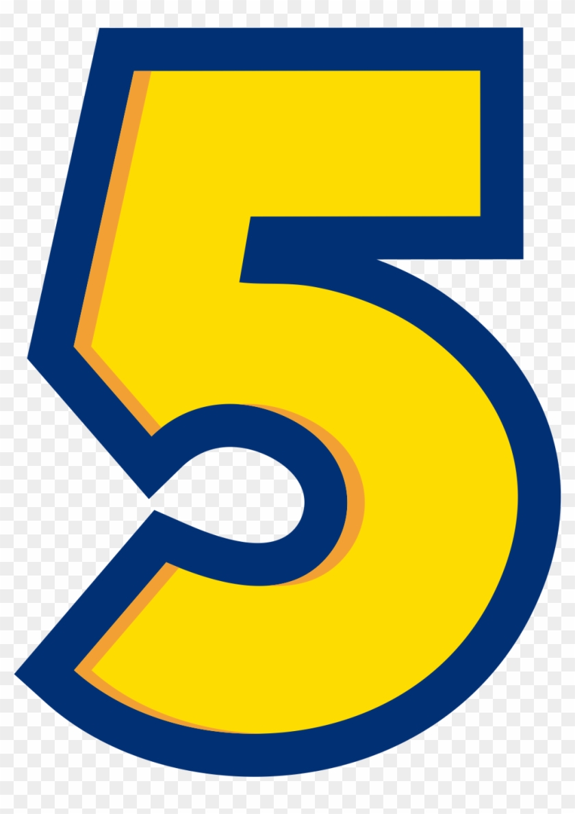 Numbers ‿ ⁀ - Toy Story Number 5 - Full Size PNG Clipart Images Download