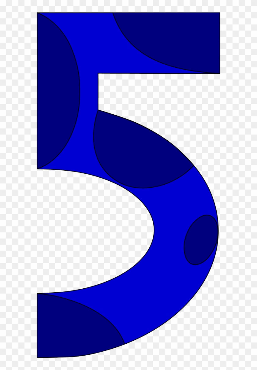 Number Fiver - Clip Art - Full Size PNG Clipart Images Download