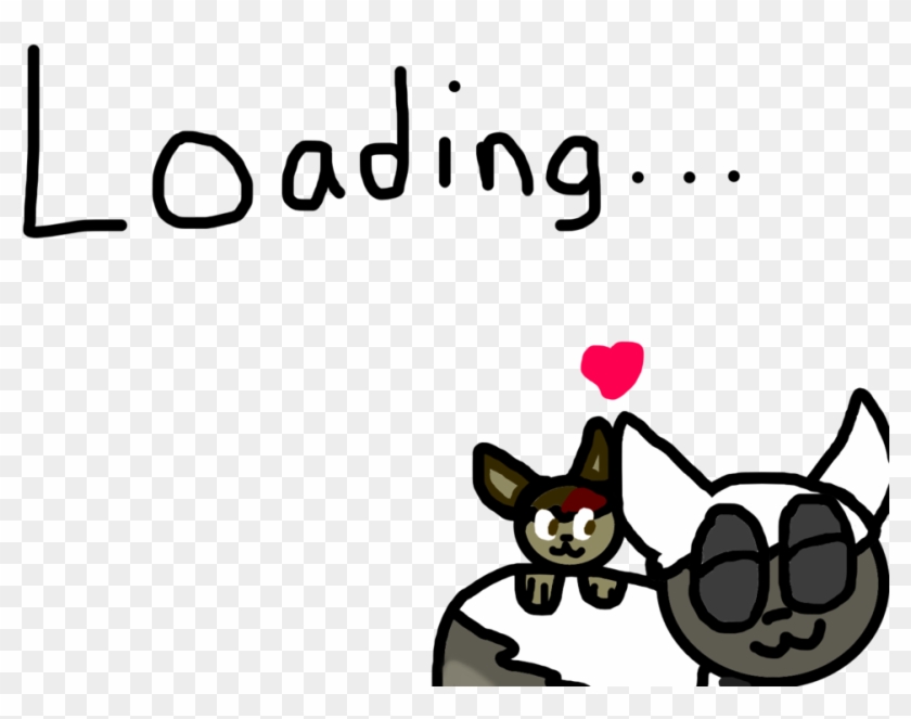 Cute Loading Screen By Biggeckogaming - Cartoon - Full Size PNG Clipart ...