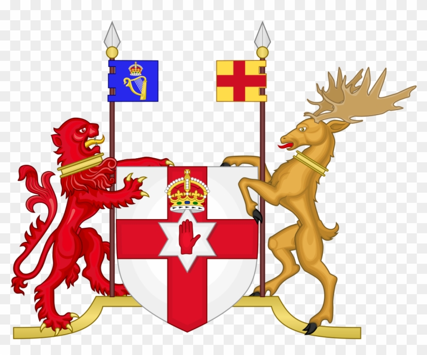 Coat Of Arms Of Northern Ireland - Coat Of Arms Of Ireland - Full Size ...
