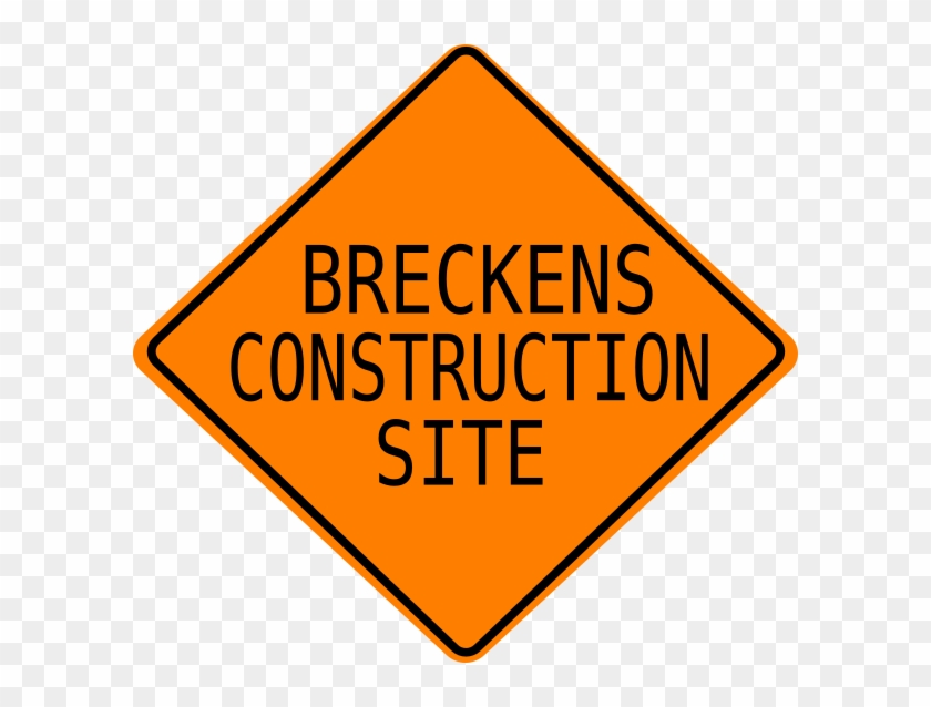 Construction Work Zone Signs - Full Size PNG Clipart Images Download