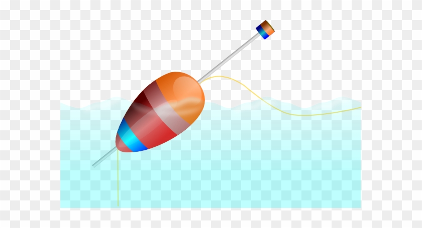 Fishing Lure Clip Art At Clker - Bouchon De Peche Dessin - Full Size ...