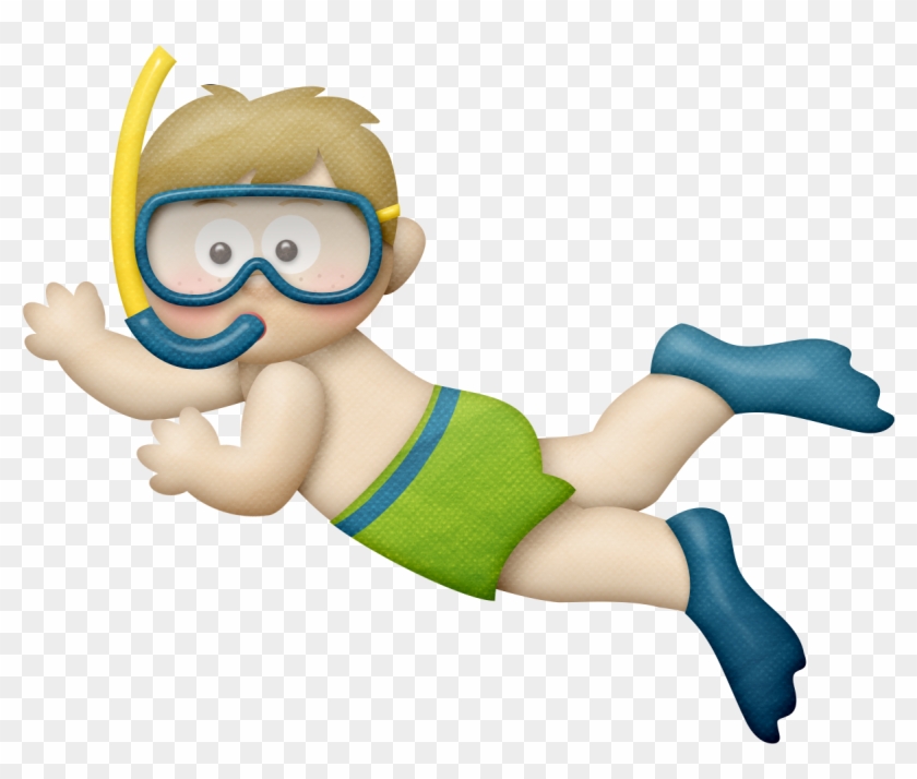 Swimming Clipart Transparent - Underwater Kids Clipart - Full Size PNG ...