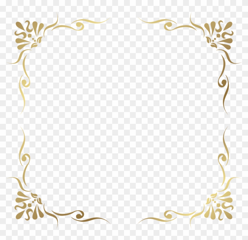 Transparent Decorative Frame Border Png Picture - Care Me Blow Dry ...