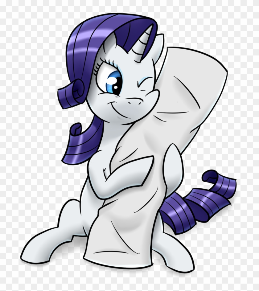 Rarity With A Hug Pillow By Rcupcake On Clipart Library - Dakimakura ...