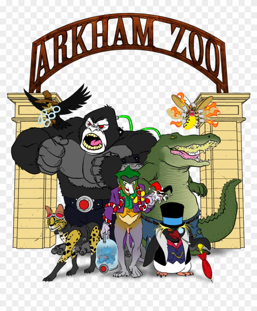 Arkham Zoo Skratch Jam By Bloodysamoan - Deviantart Zoo - Full Size PNG ...
