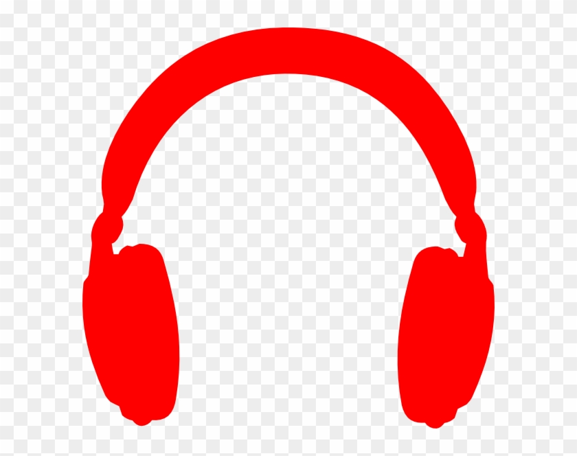 Clip Art Without Background Color - Red Headphone Icon Png - Full Size ...