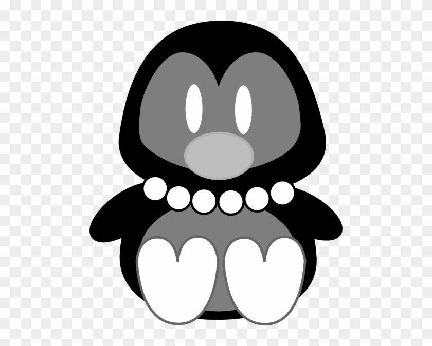Pearl Penguin 8 Clip Art At Clker - Cartoon - Full Size PNG Clipart ...
