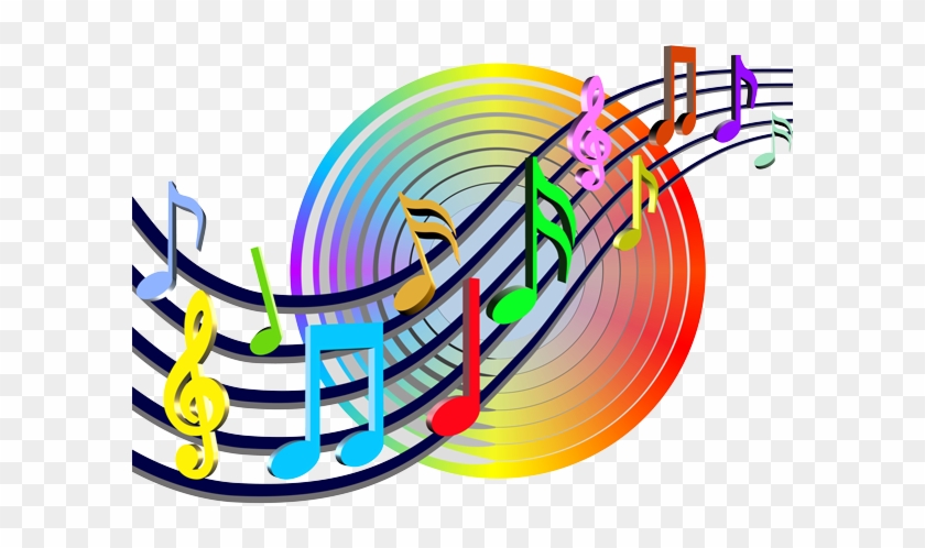 Great Music - Colorful Musical Notes Symbols - Full Size PNG Clipart ...