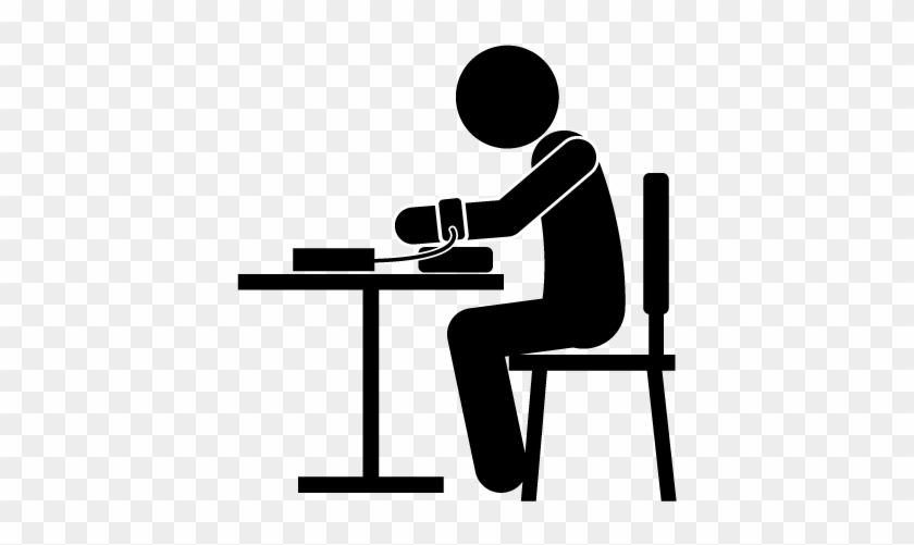 Measuring Blood Pressure - Measuring Blood Pressure Pictogram - Full ...