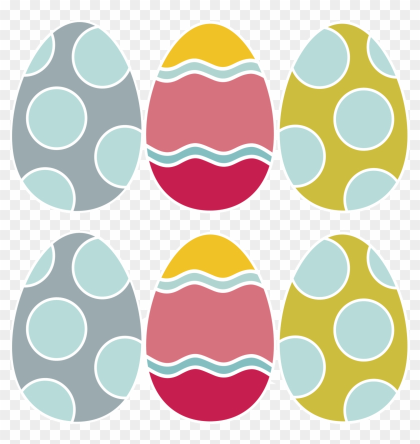 Easter Egg Template Free - Easter - Full Size PNG Clipart Images Download