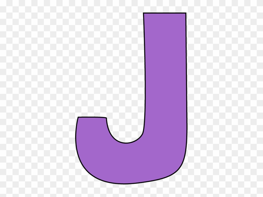 Purple Letter J - Purple Letter J - Full Size PNG Clipart Images Download
