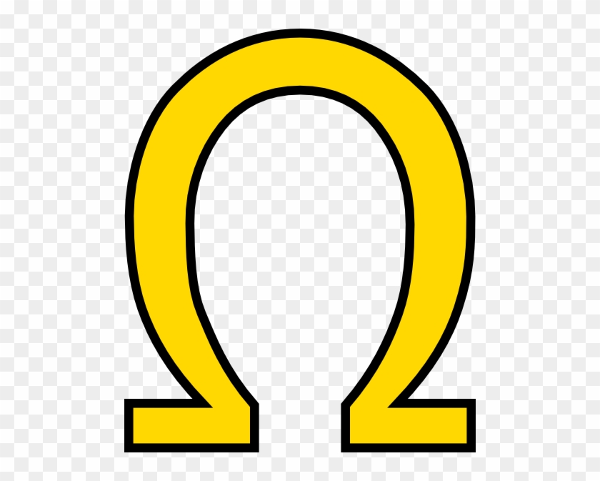 Greek Letter Ohm Clip Art At Clker - Omega Symbol Clip Art - Full Size ...
