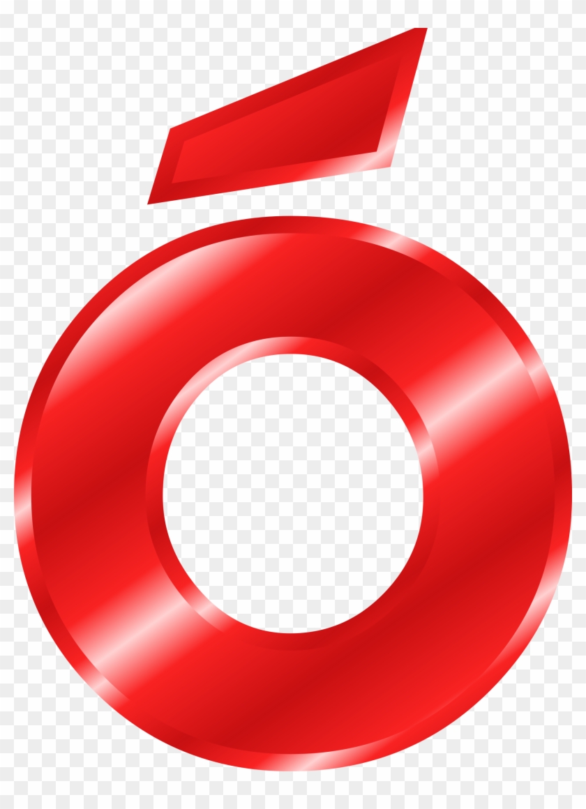 Free Effect Letters Alphabet Red - Ó Clipart - Full Size PNG Clipart ...