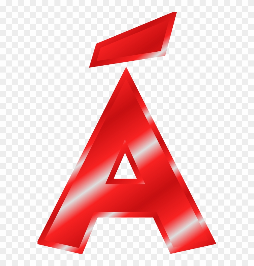 Effect Letters Alphabet Red - Green Letter A Clipart - Full Size PNG ...
