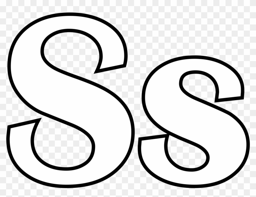 S Coloring Pictures - Alphabet S Coloring Page - Full Size PNG Clipart ...