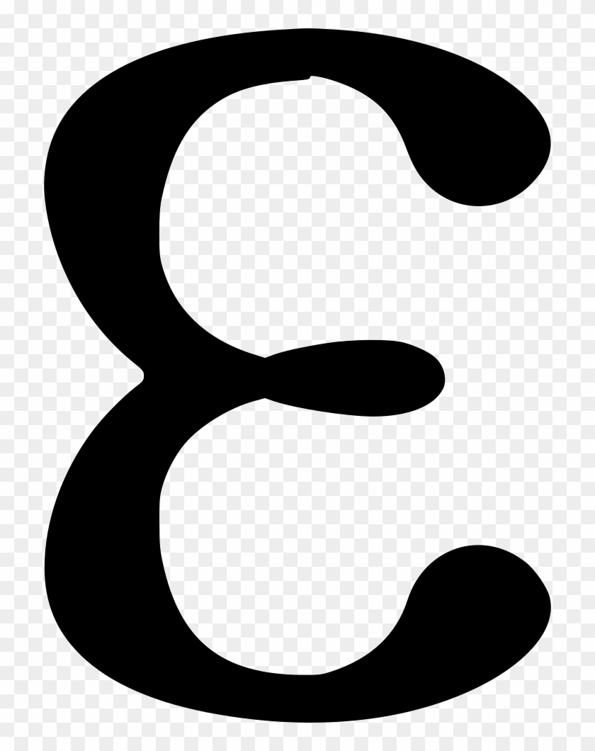 Epsilon Greek Alphabet Math Geometry Comments - Geometry - Full Size ...
