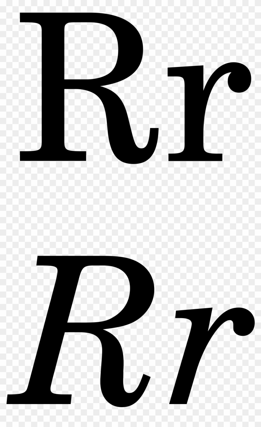 Open - Latin R - Full Size PNG Clipart Images Download