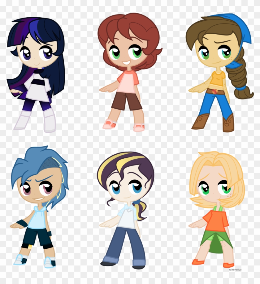 Humanized Ng Mane 6 By Faith-wolff - Mlp Fim Next Generation Stella ...