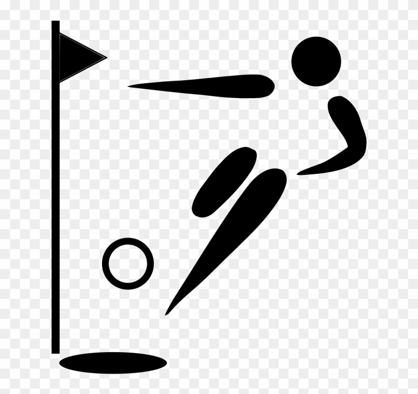 File - Footgolf Pictogram - Svg - Kick Cat Throw Blanket - Full Size ...