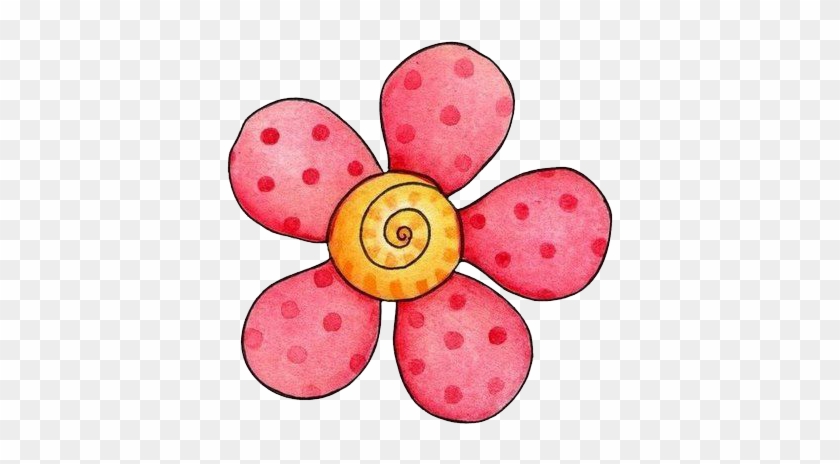 Flor1 Png - Dibujo Flores De Primavera - Full Size PNG Clipart Images ...