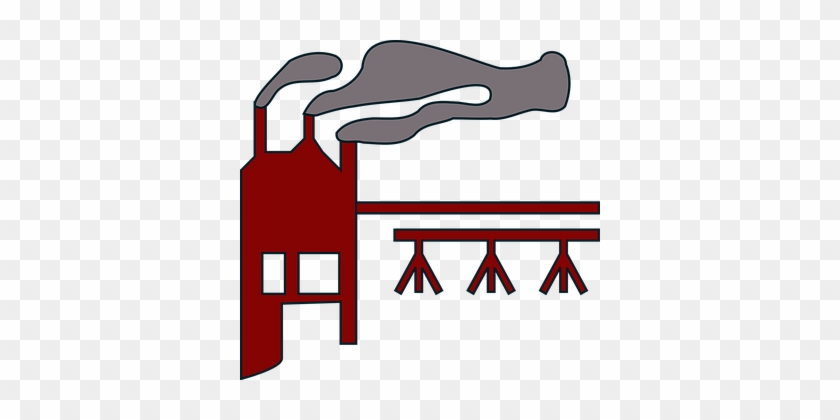 Factory, Construction, Manufacturing - Paper Mill Clip Art - Full Size ...