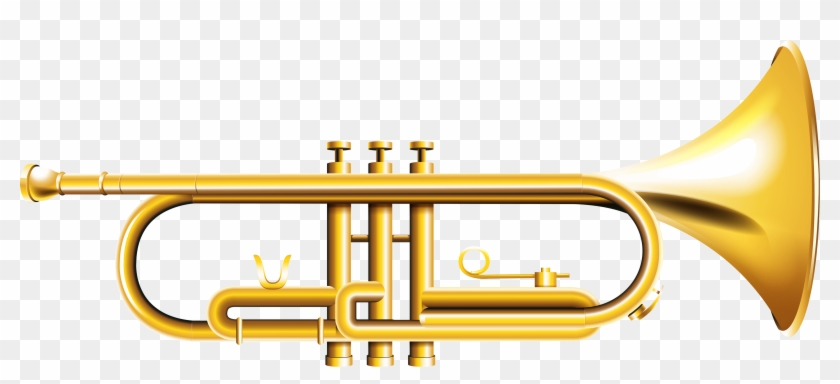Trumpet Png - Trumpet With Music Notes - Full Size PNG Clipart Images ...