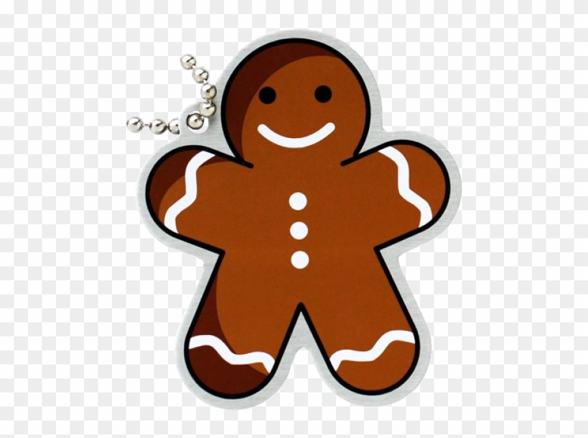 , Travel Tag - Gingerbread Man - Full Size PNG Clipart Images Download