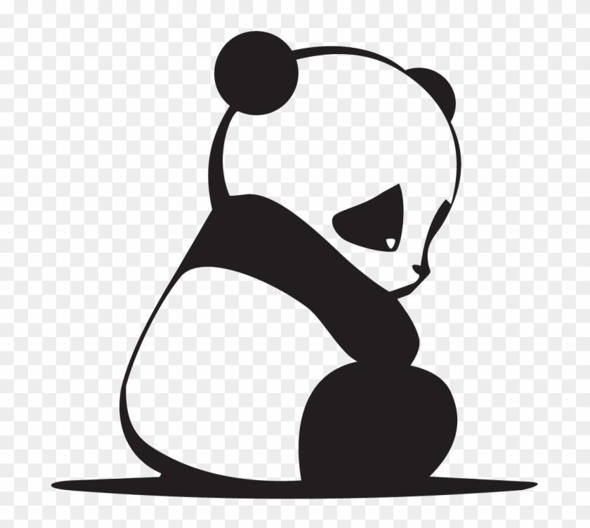 Jdm Sad Panda - Sad Panda Chibi - Full Size PNG Clipart Images Download