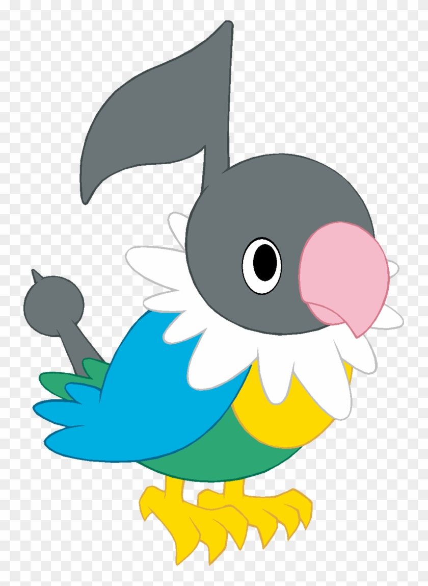 ~pokebase~ Chatot By Yukimemories - Chatot Base - Full Size PNG Clipart ...