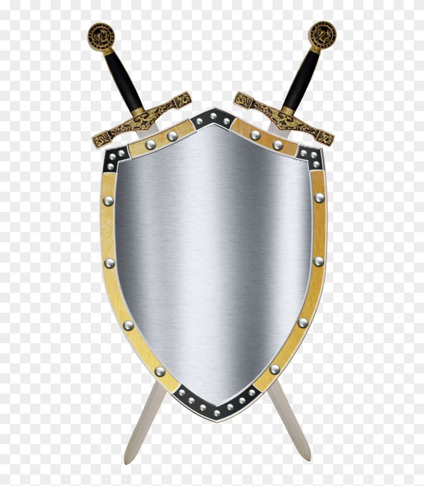 Sword And Shield Symbol - Middle Ages Swords And Shields - Full Size ...