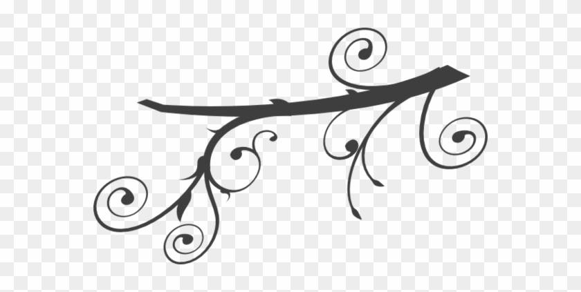 Swirly Tree Clip Art Clipart - Tree Branch Clip Art - Full Size PNG ...