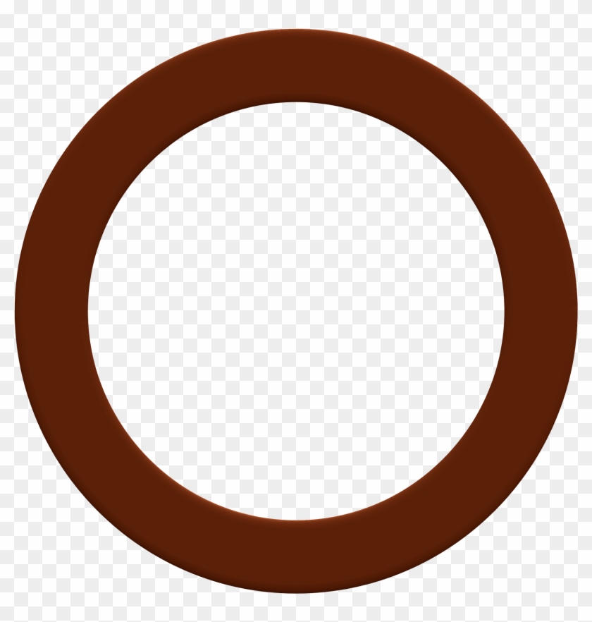 Brown Circle Clipart
