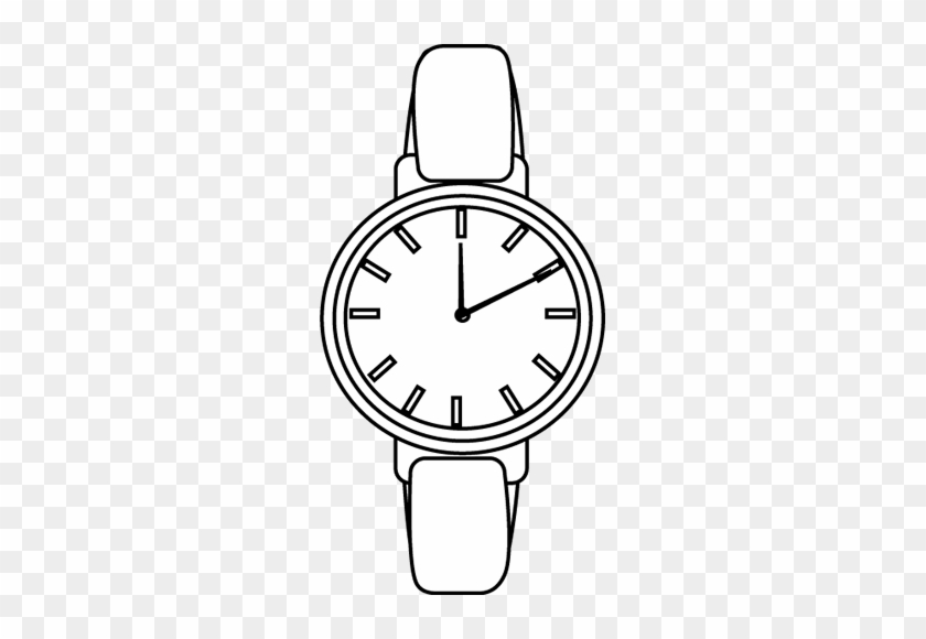 Images - Watch Outline - Full Size PNG Clipart Images Download